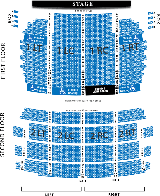 Pabst Theater Seating Chart | Cabinets Matttroy